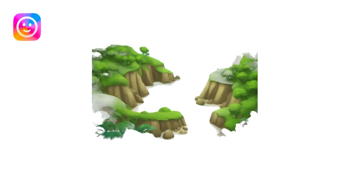 Paysage à la mer emoji | AI Emoji Generator