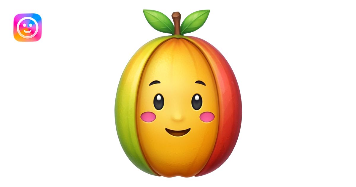 one fruit candy in a colored wrapper emoji | AI Emoji Generator