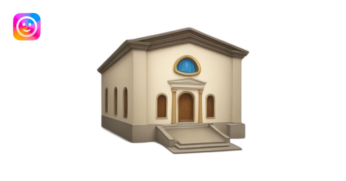 Synagogue emoji | AI Emoji Generator
