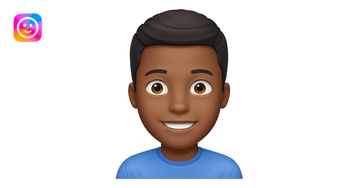 Black boy emoji | AI Emoji Generator