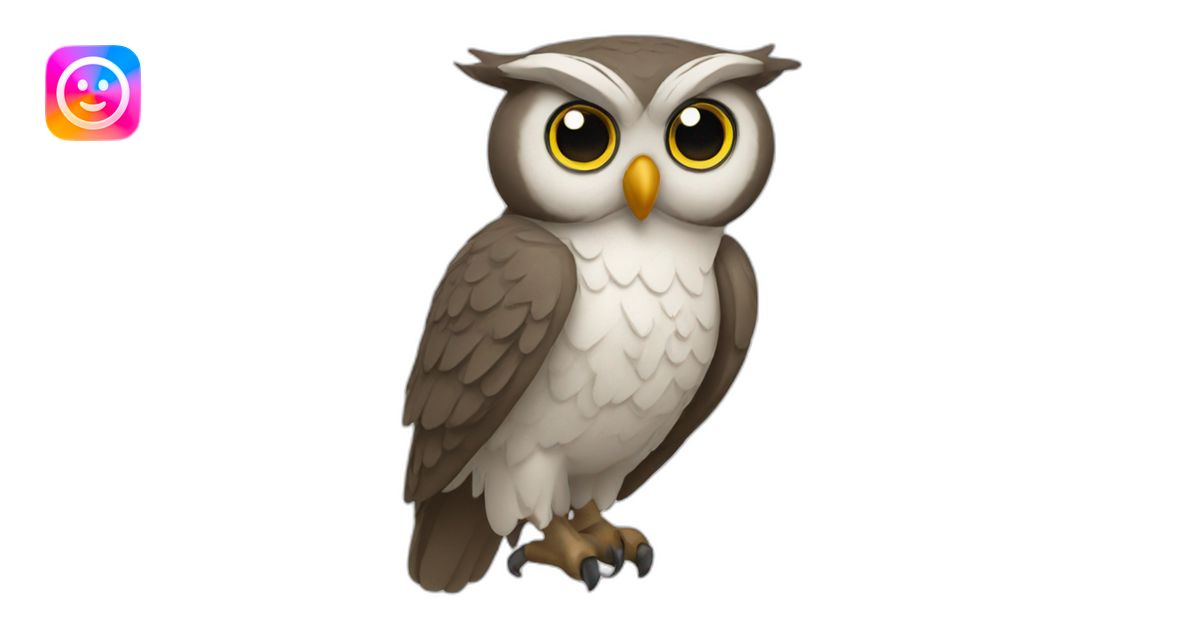 owl-work emoji | AI Emoji Generator