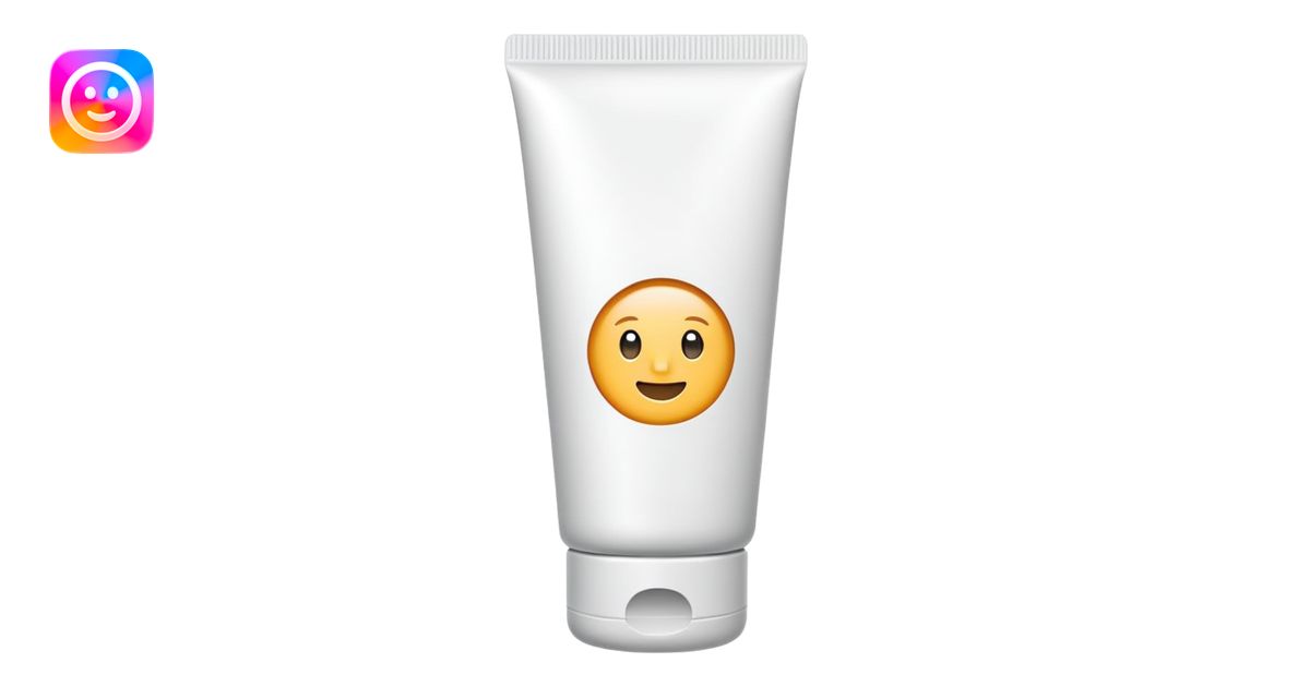 Lotion tube emoji | AI Emoji Generator
