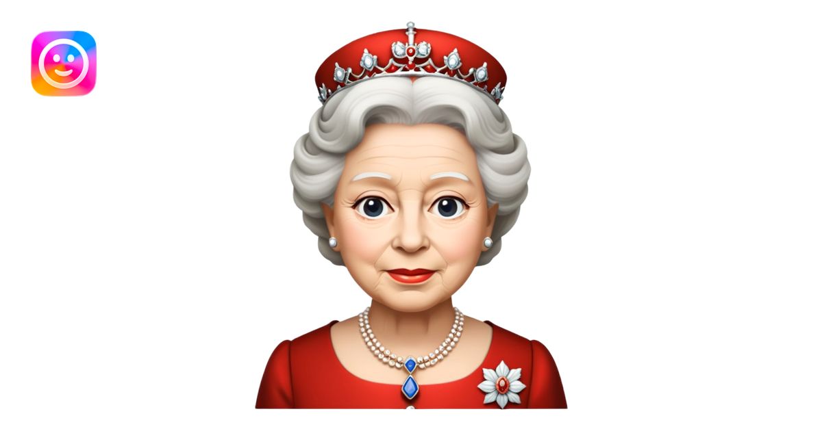 Elizabeth II emoji | AI Emoji Generator