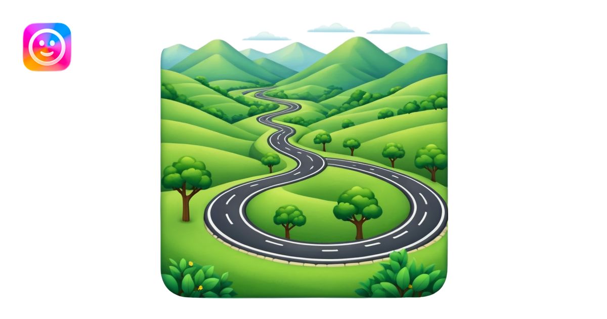scenic drive emoji | AI Emoji Generator