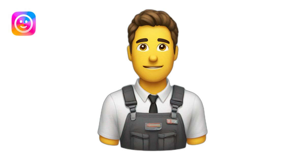 un mec qui procrastine emoji | AI Emoji Generator