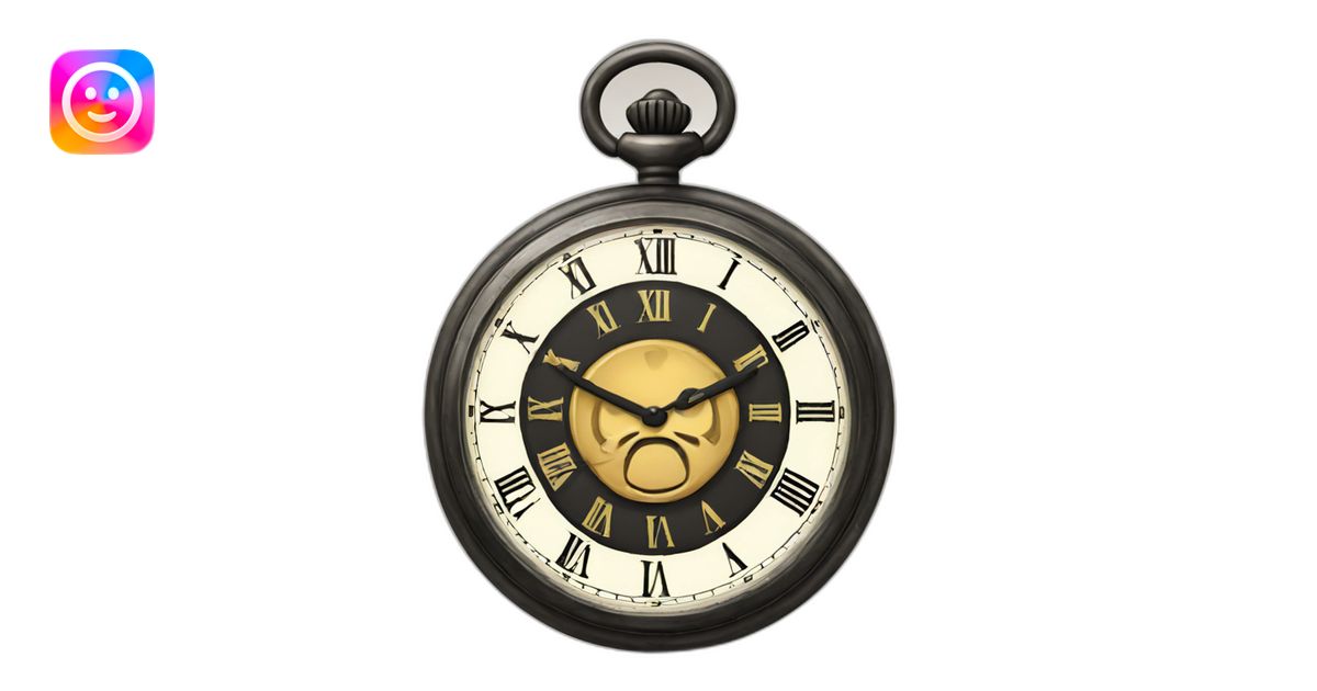 pocket watch emoji | AI Emoji Generator