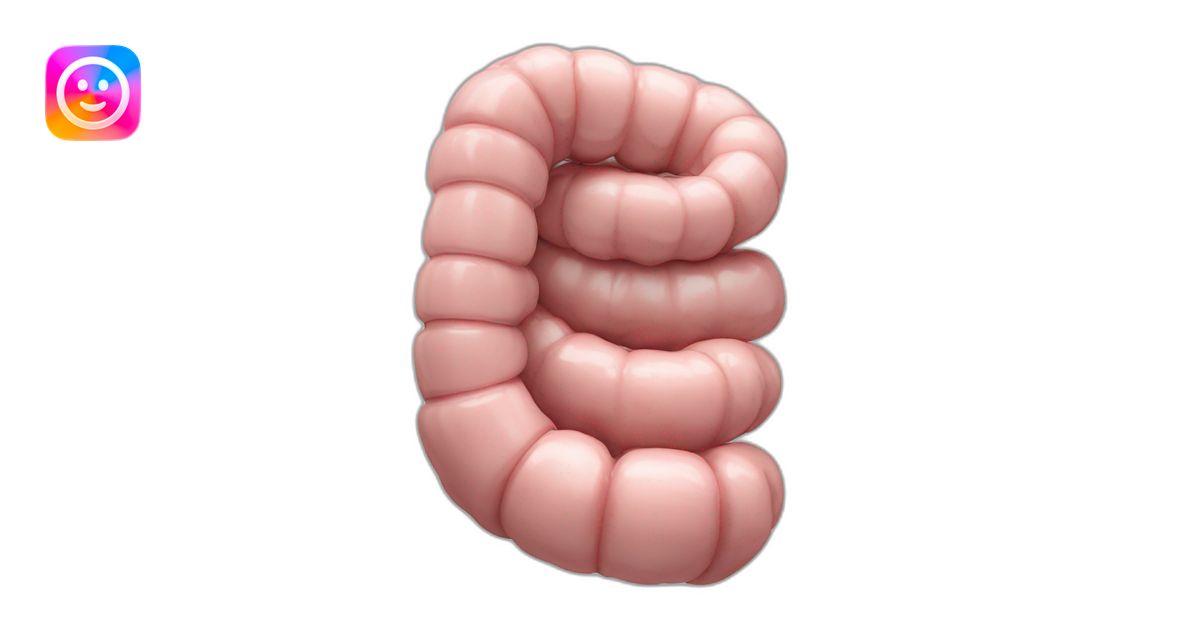 colon intestine emoji | AI Emoji Generator