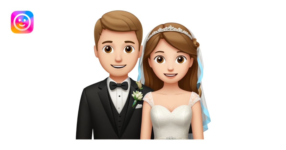 confused newlywed couple emoji | AI Emoji Generator