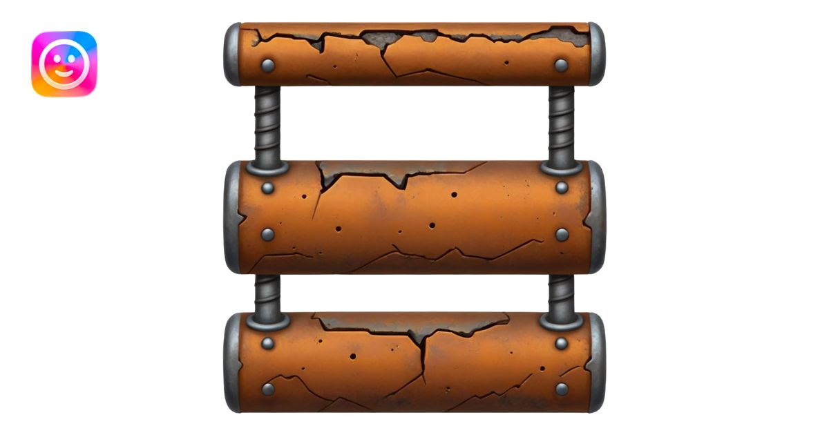 rebar steel bar emoji | AI Emoji Generator