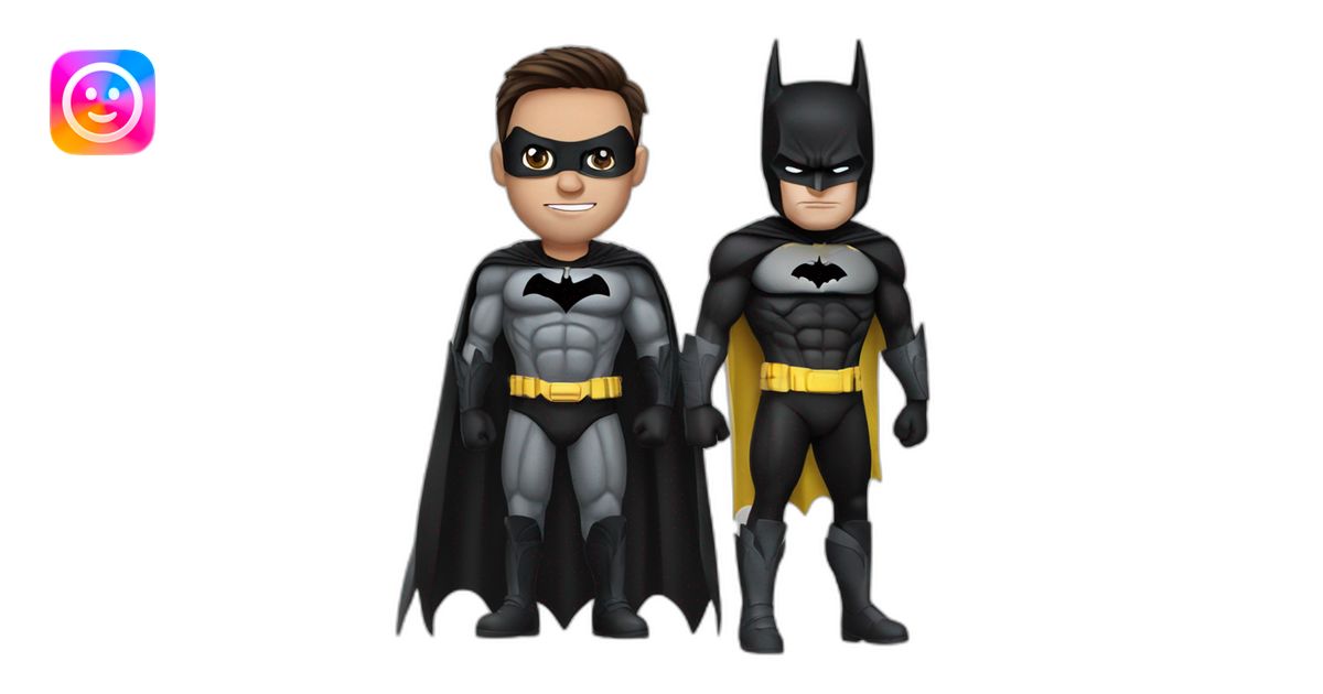 messi as batman emoji | AI Emoji Generator