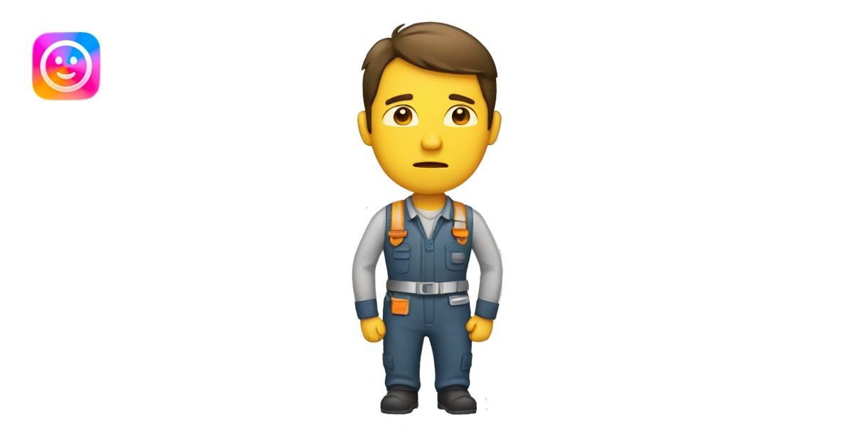 sad engineer emoji | AI Emoji Generator