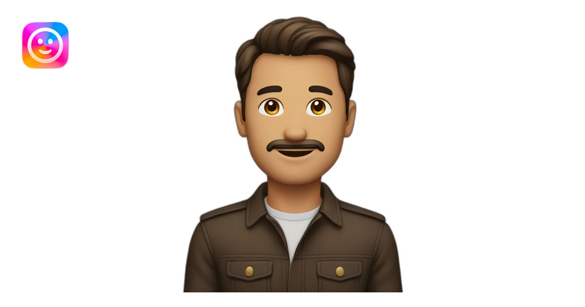 homme brun élégant emoji | AI Emoji Generator