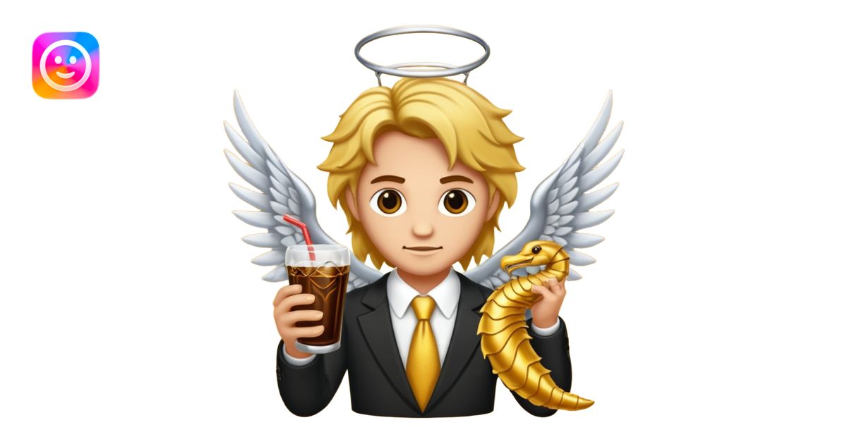 leon con alas y cola de escorpion emoji | AI Emoji Generator