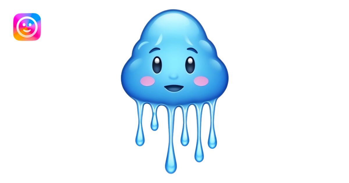 A wet sign that says i fell for you emoji | AI Emoji Generator