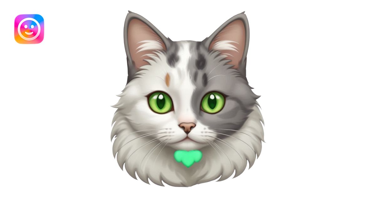 beautiful female grey cat with green eyes, white paws and white chest ...