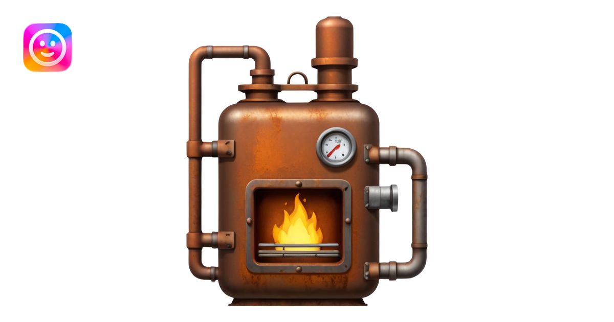 Furnace realistic emoji | AI Emoji Generator