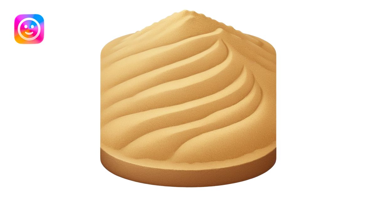 Sand therapy emoji | AI Emoji Generator