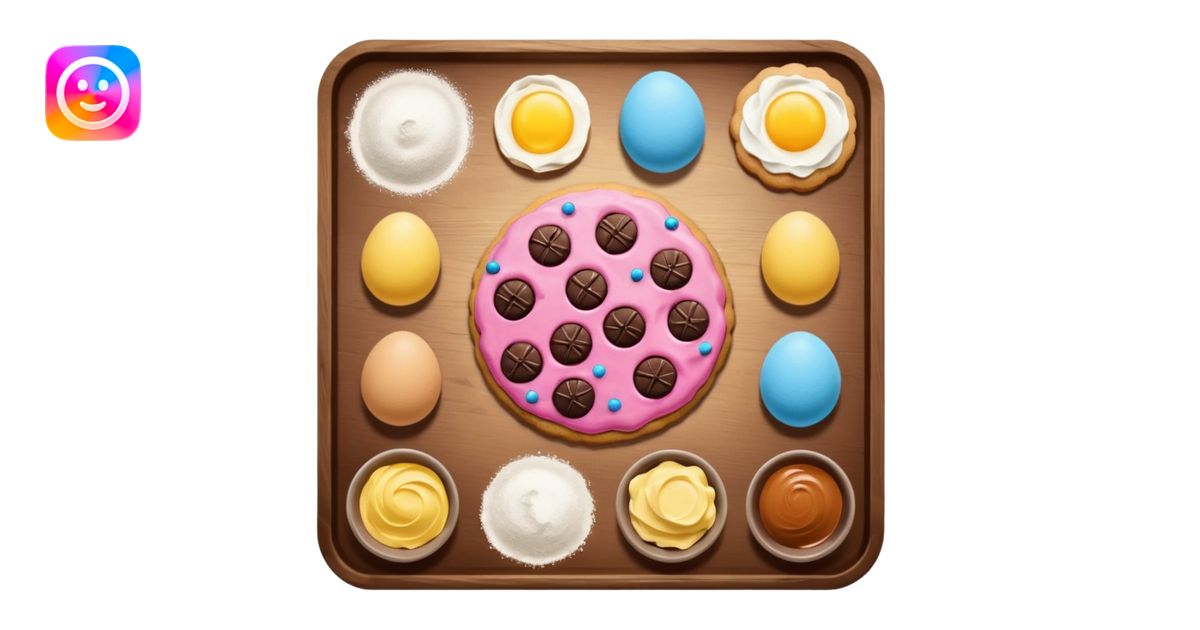 cookie baking ingredients emoji | AI Emoji Generator