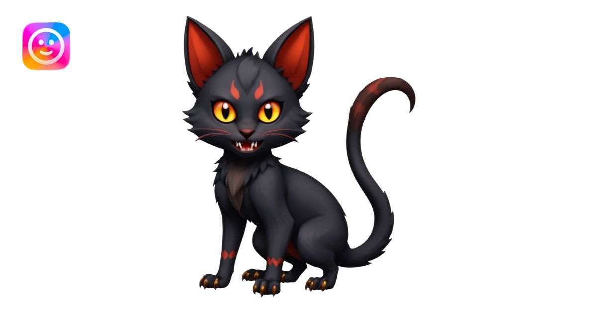 Dark Vampiric Black Lykoi-Caracal-Bat-Litten-Torracat-Noibat-Hybrid ...