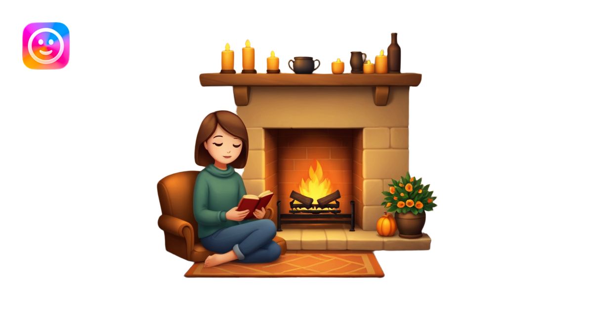 Cozy evening emoji | AI Emoji Generator