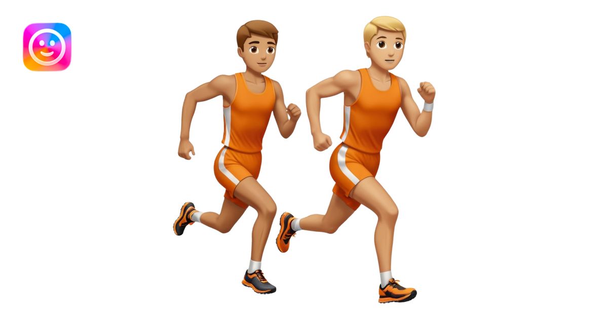 running race finish emoji | AI Emoji Generator