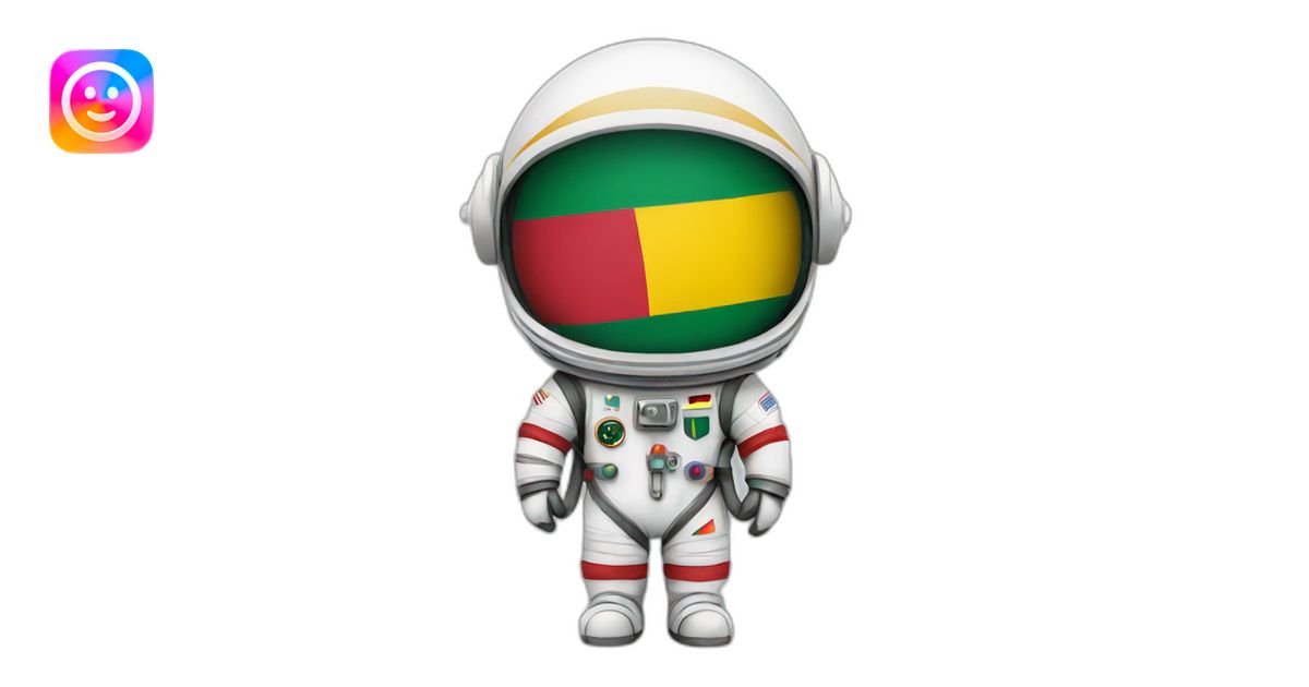astronaut with lithuania flag emoji | AI Emoji Generator