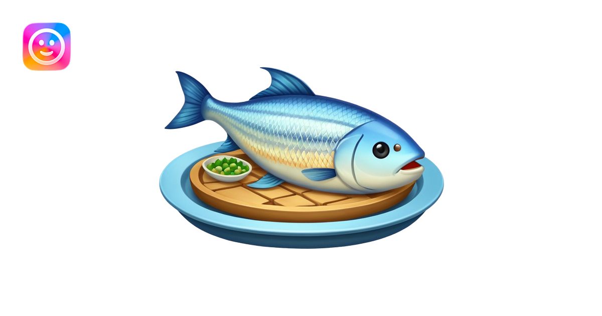 fish dish baked emoji | AI Emoji Generator
