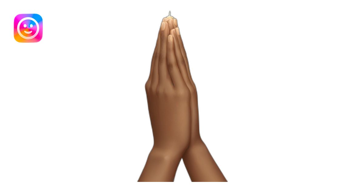 hands pray emoji | AI Emoji Generator