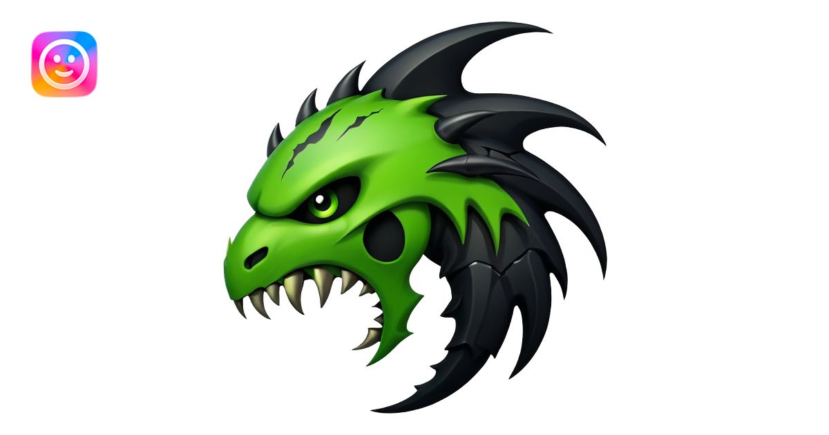 Generate logo of monster energy emoji | AI Emoji Generator