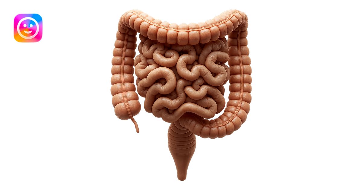 intestino umano anatomico realistico iperrealistico 4k image | AI Emoji ...