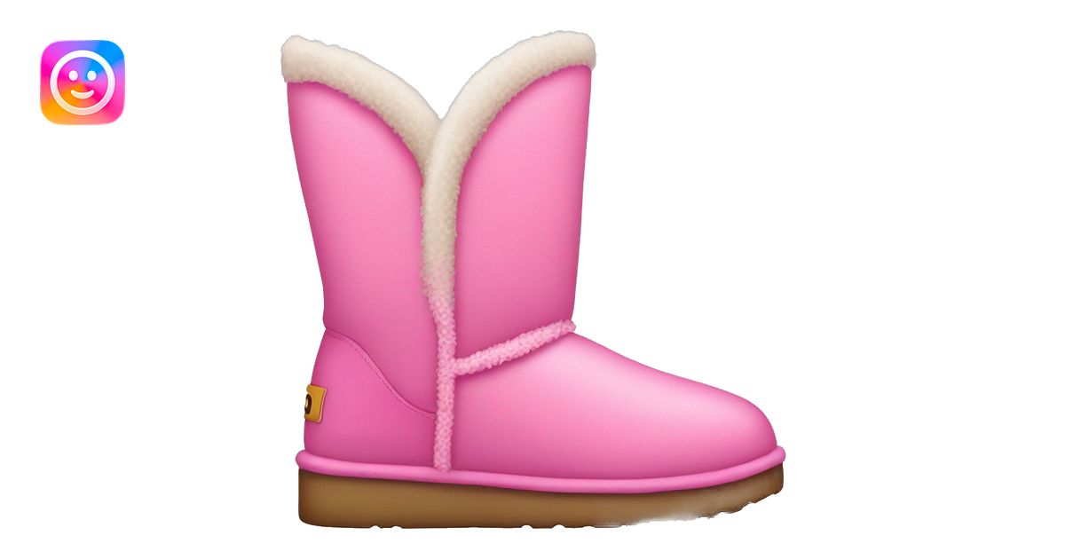 pink uggs emoji | AI Emoji Generator