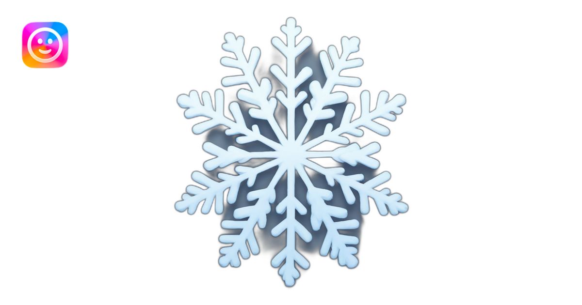 new year, snowflake, pokemon, picture, paint, draw emoji | AI Emoji ...