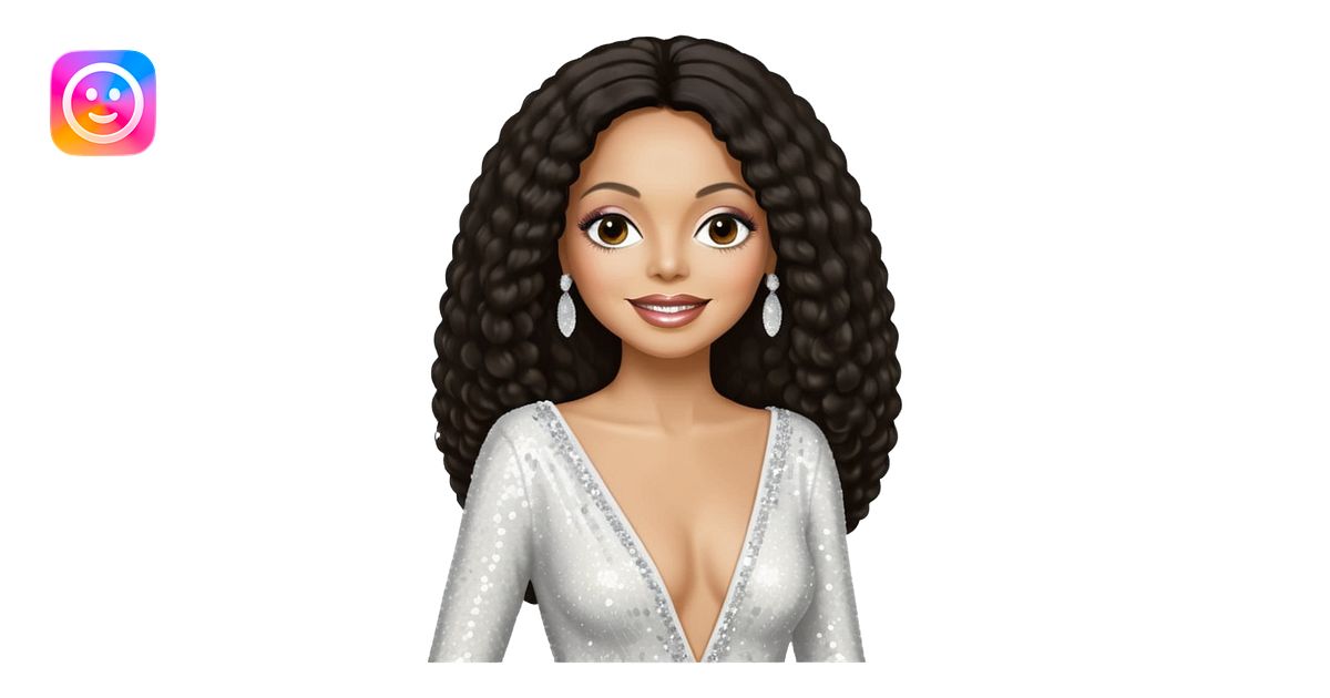 Diana Ross, Queen of Motown from Famous People with long dark brown ...