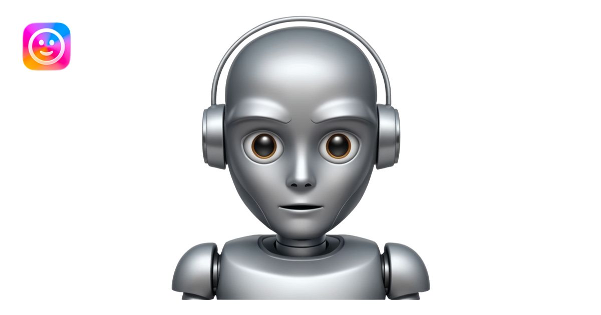 a stupid ai robot emoji | AI Emoji Generator