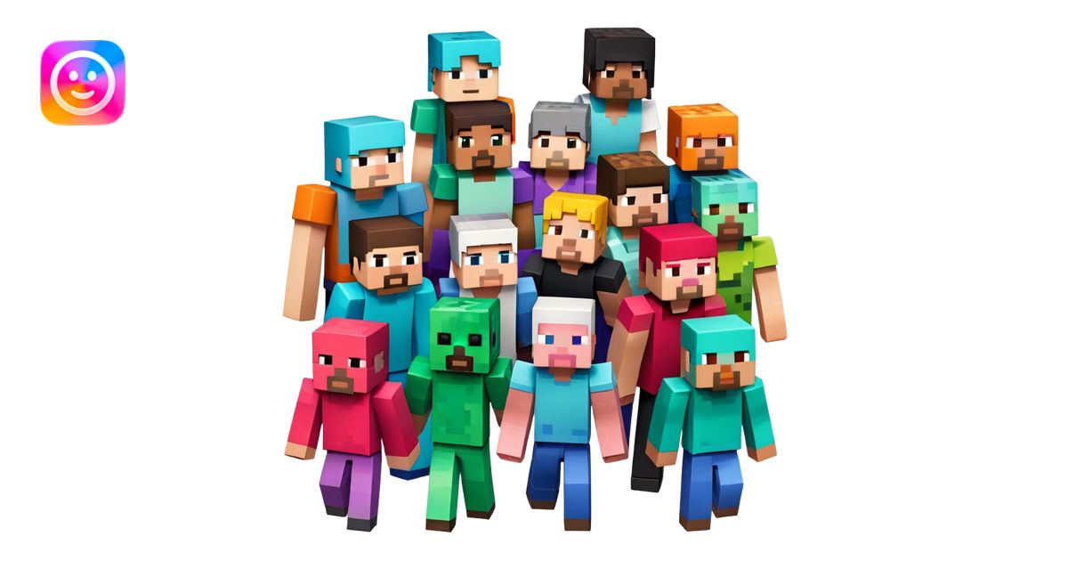 Minecraft mob emoji | AI Emoji Generator