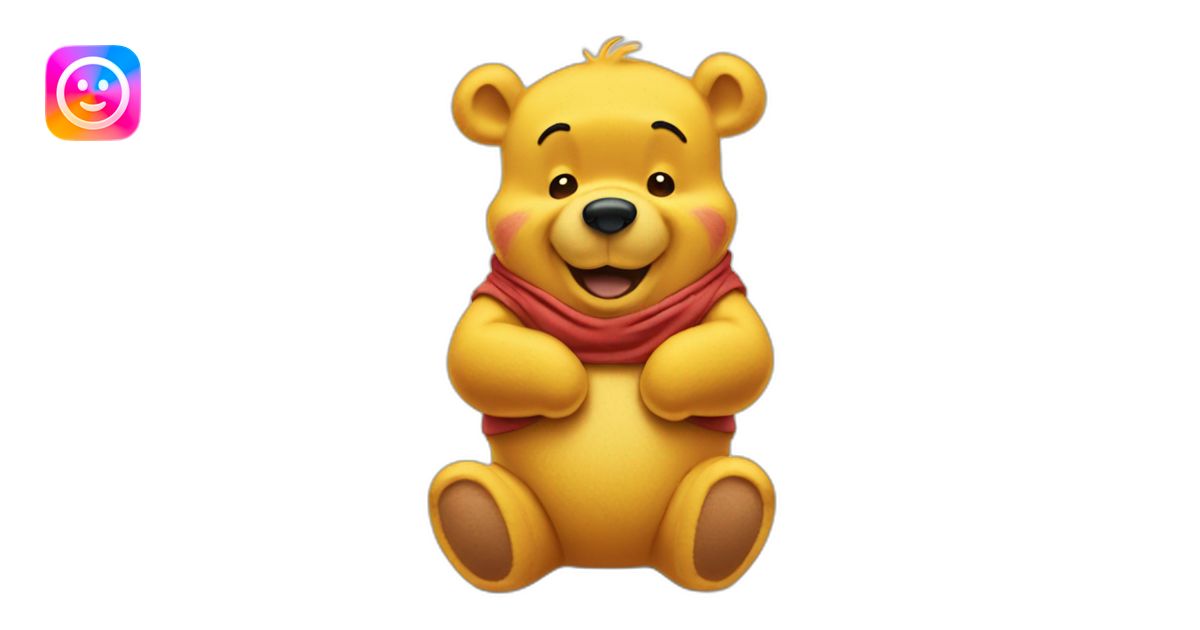 Winnie-the-Pooh emoji | AI Emoji Generator