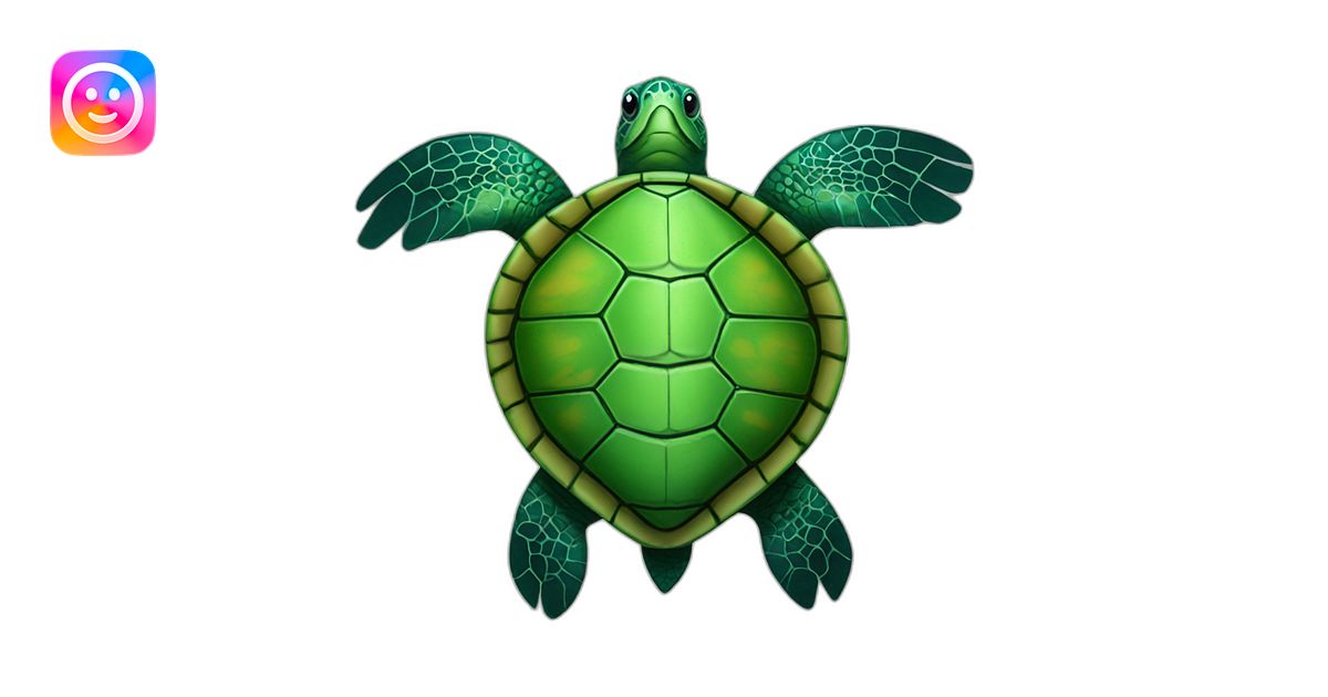sea turtle emoji | AI Emoji Generator