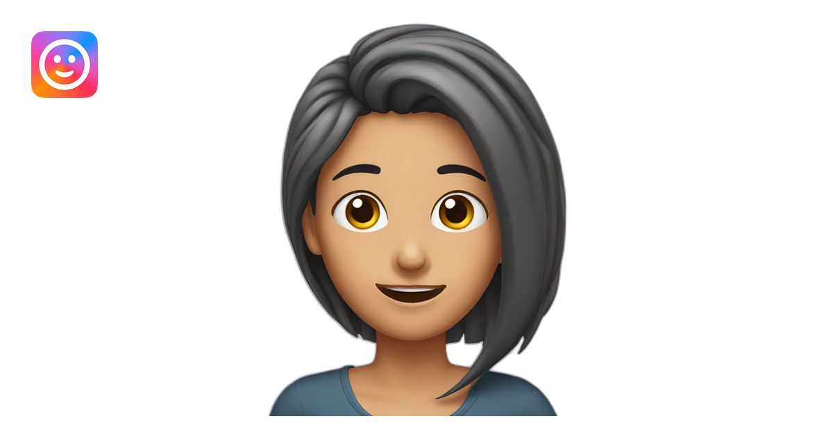 woman pulling out hair emoji | AI Emoji Generator