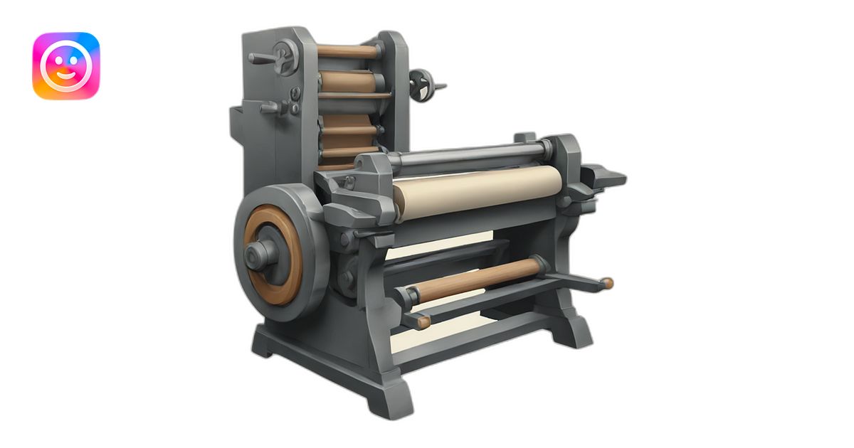 adana printing press emoji | AI Emoji Generator