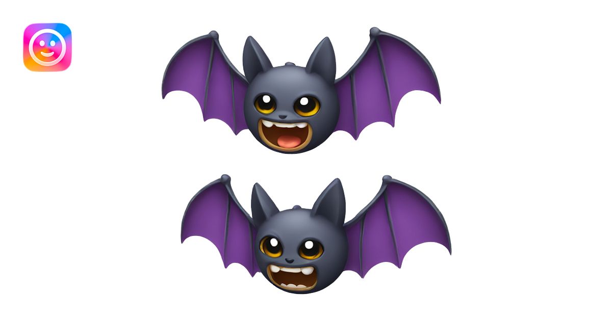 fighting bats emoji | AI Emoji Generator