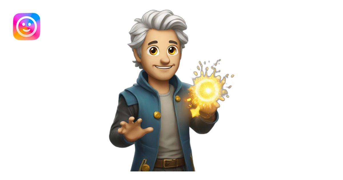 magic spark emoji | AI Emoji Generator
