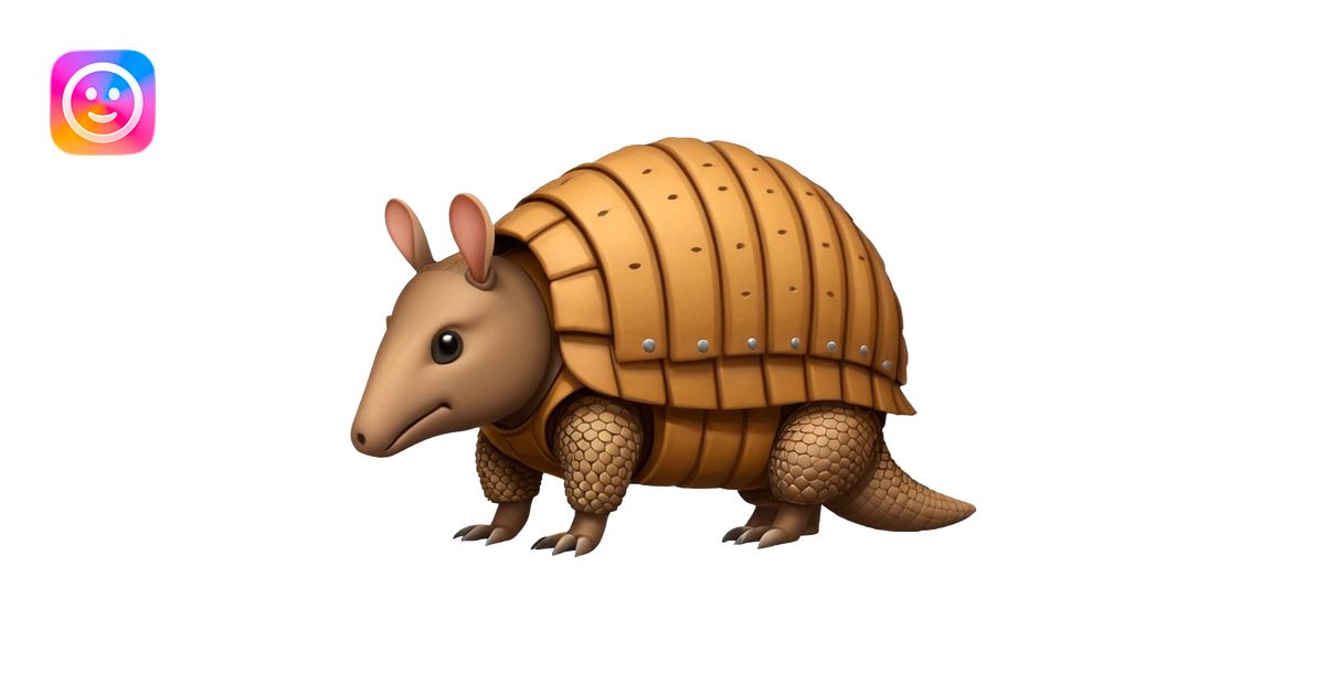 Armadillo emoji | AI Emoji Generator