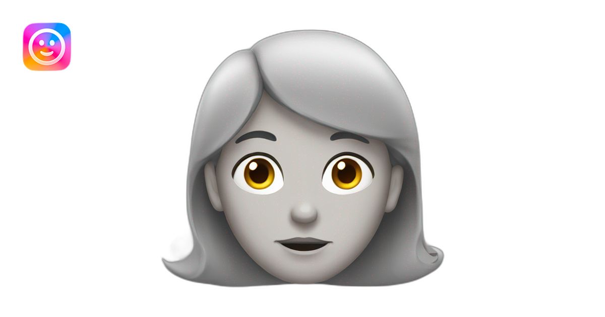 Coeur gris clair emoji | AI Emoji Generator
