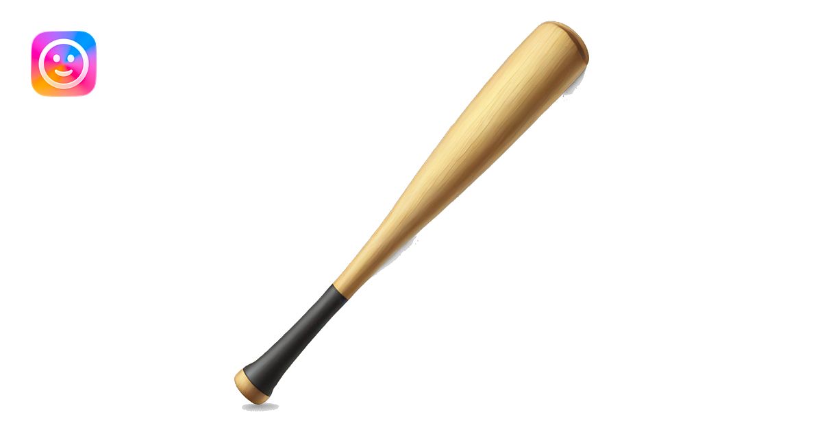 Baseball bat emoji | AI Emoji Generator