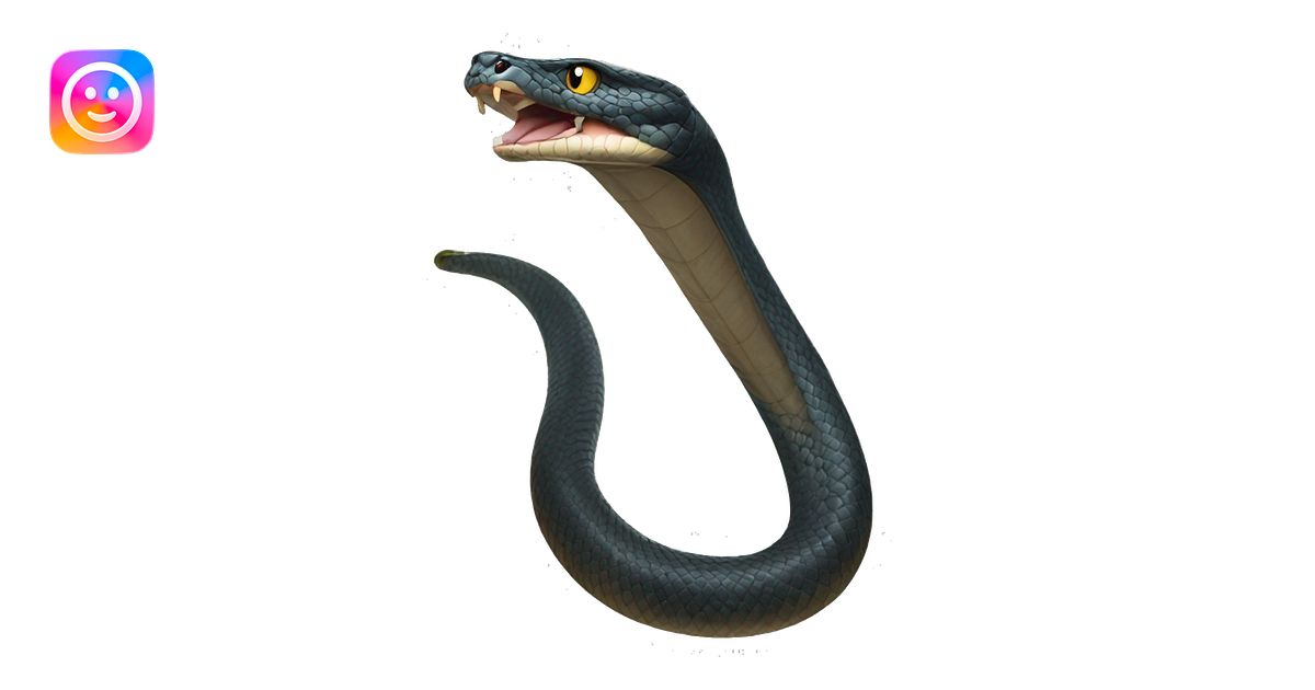 King cobra emoji | AI Emoji Generator