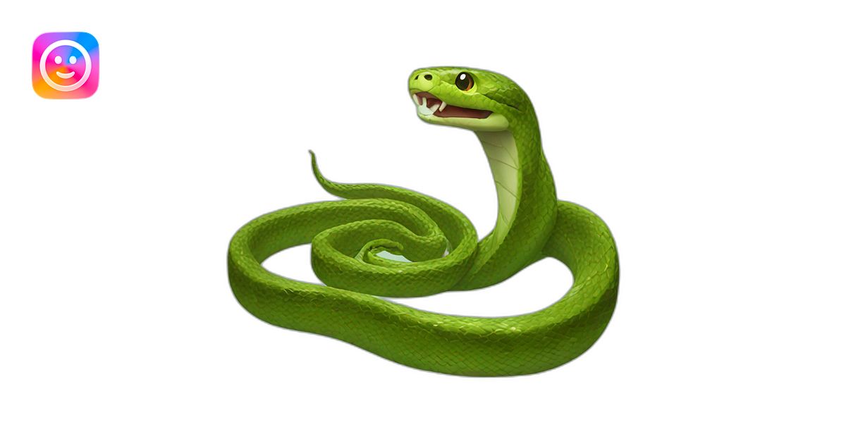 Snakes emoji | AI Emoji Generator