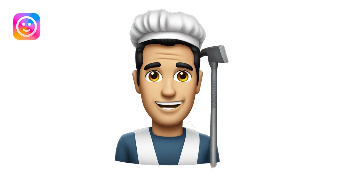 Elvis as a janitor emoji | AI Emoji Generator