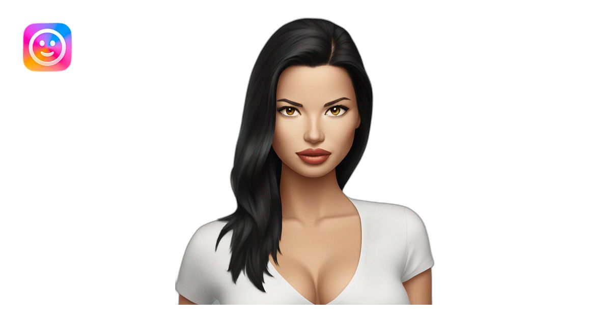 Adriana Lima emoji | AI Emoji Generator