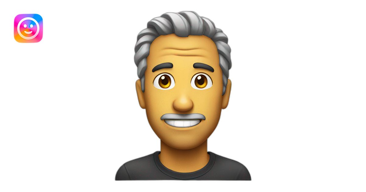 snarky face emoji | AI Emoji Generator