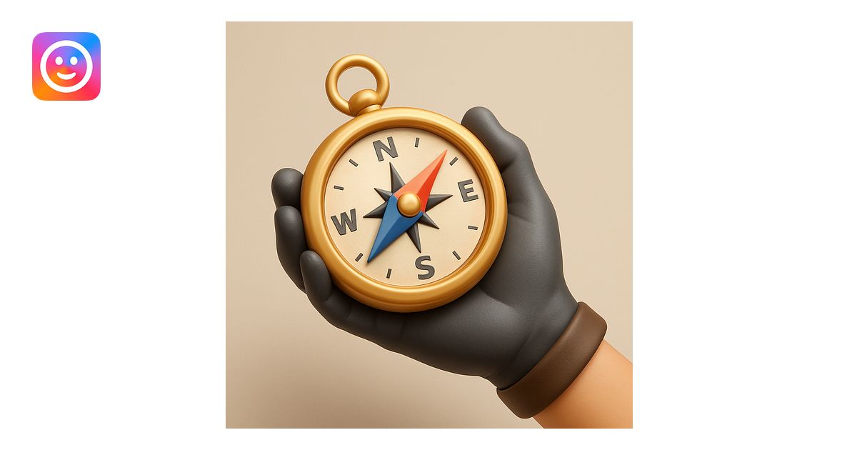 compass emoji | AI Emoji Generator